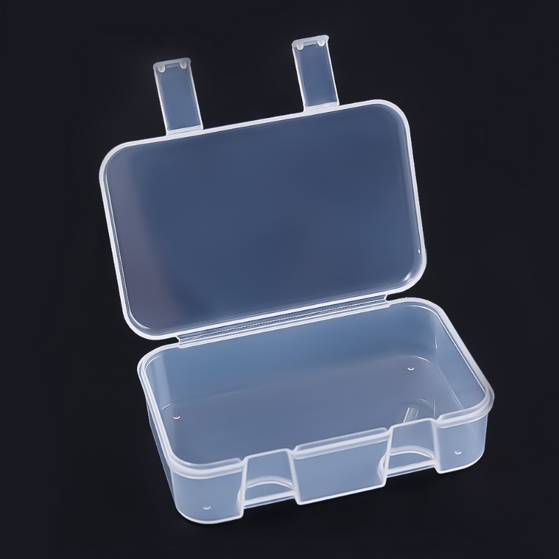 Kids Toys Student Stationery Container / Portable Transparent Blue Box ...