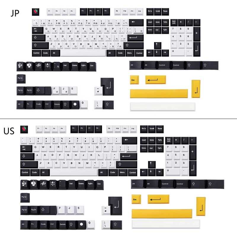 Japan PBT Dye Subbed Keycap 143-Key For MX Mechanical Keyboard | Shopee ...