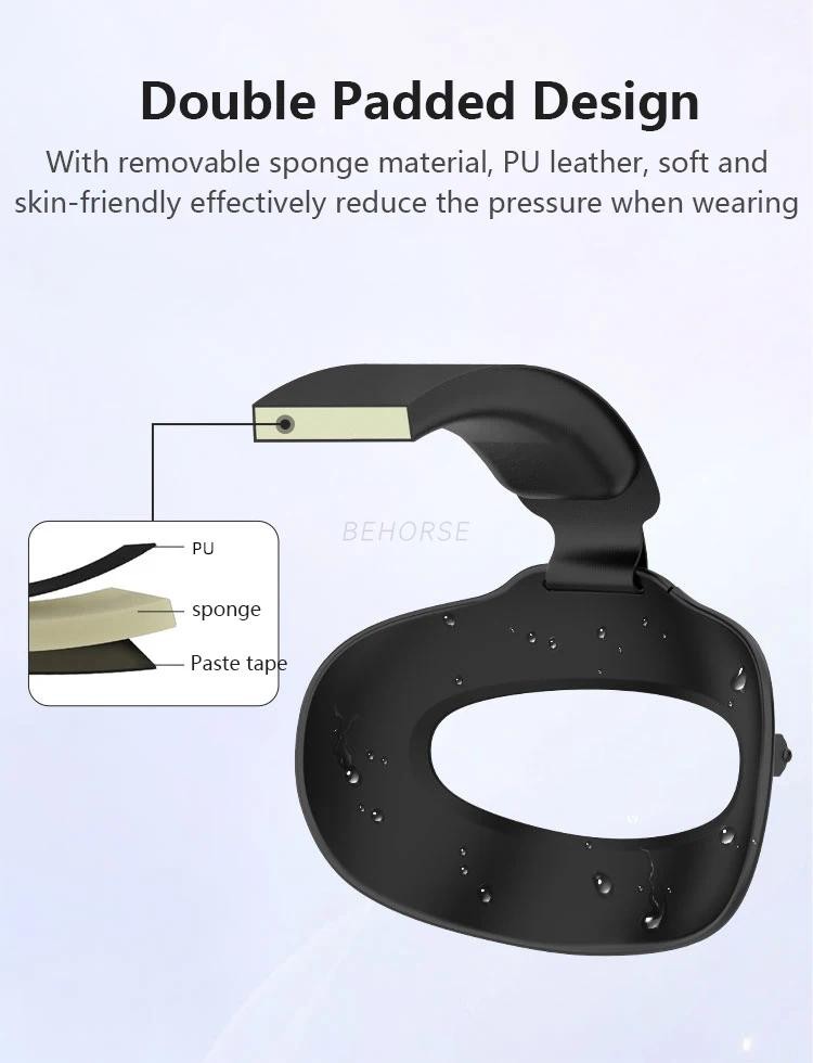 For Meta Quest 3/Quest 3S VR Adjustable Head Strap Comfortable to Wear ...