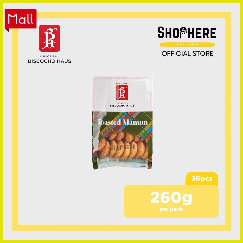 ¤ ♒ Iloilos Best Toasted Mamon by Biscocho haus | Merengue Butterscotch ...