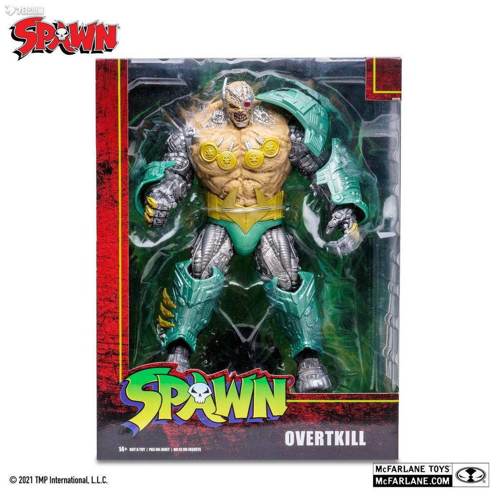 McFarlane Spawn Villain OVERTKILL 9 Inches | Shopee Philippines