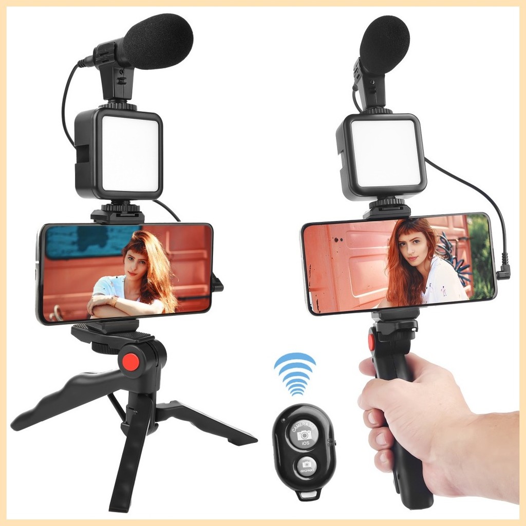 ⊞ ♞Set Vlogging Kit Camera Video Vlogging Kit for iPhone/Android with ...
