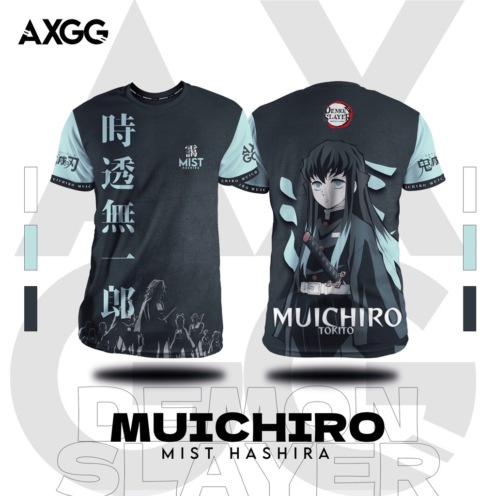 AXGG "Demon Slayer-Hashira Muichiro" Anime T-Shirt | Shopee Philippines