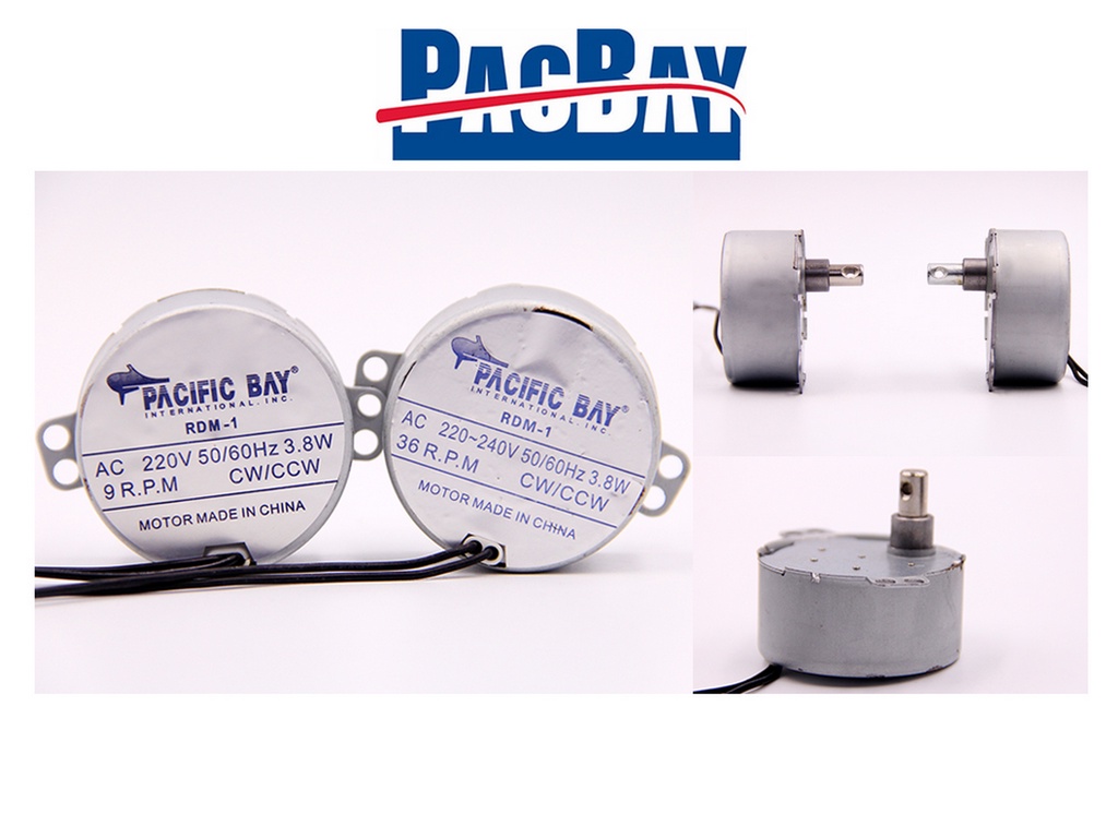PACBAY DINAMO ROD DRYER MOTOR Fishing Spare Part For Single Dryer RDM-1 ...