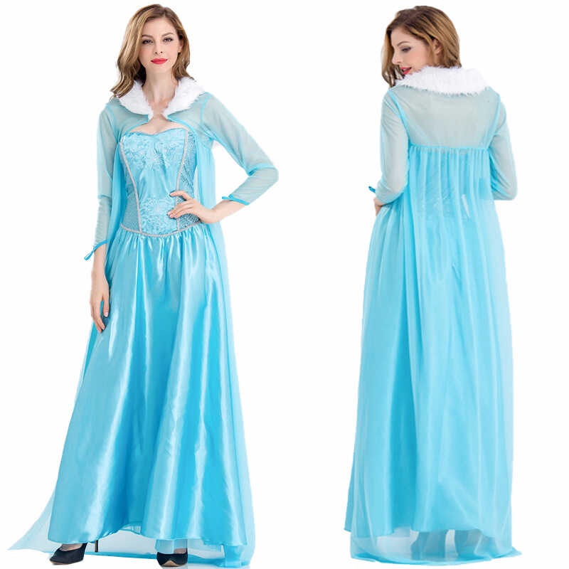 2023 Kababaihan Ng Mga Batang Damit Na Binata Disguise Snow Queen Elsa ...