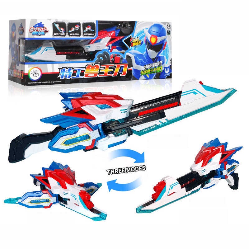 LY Tatlong Mode Mini Force Transformation Sword Mga Laruan Gamit Ang ...