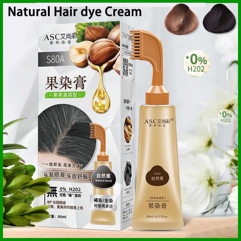 Tinutulan Ng Plant Hair Comb Black Hair Color Cream Isang Dose Upang ...