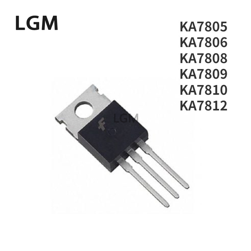 5Pcs Original KA7805 KA7812 KA7806 KA7808 KA7809 KA7810 KA7815 KA7818 ...