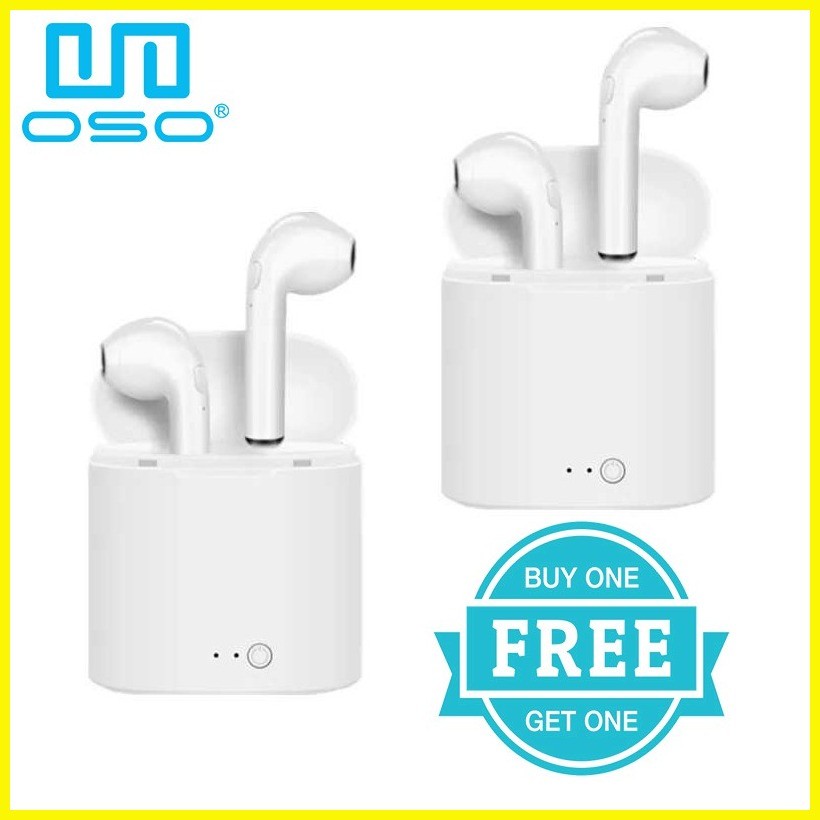 ஐ ☋ 【 Buy 1 Take 1 】headsets I7S TWS Wireless earphone Bluetooth ...