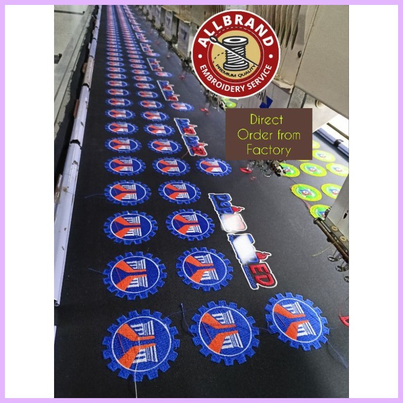 ღ ☜ DPWH Logo Patches Computerized Embroidery 75 peso each ( size: 2.50 ...