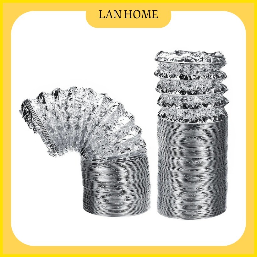 Exhaust Fan Pipe Vent Hose Outlet Tube Aluminium Air Ventilation ...