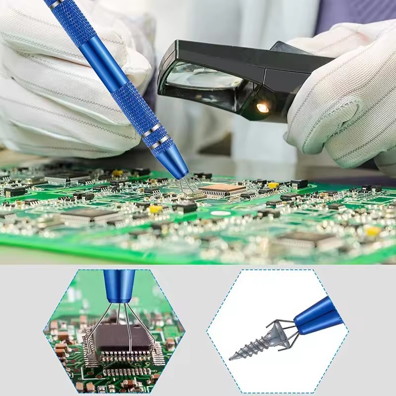 Precision Parts Grabber Remover - Pick Up Puller Gripper Electronic ...