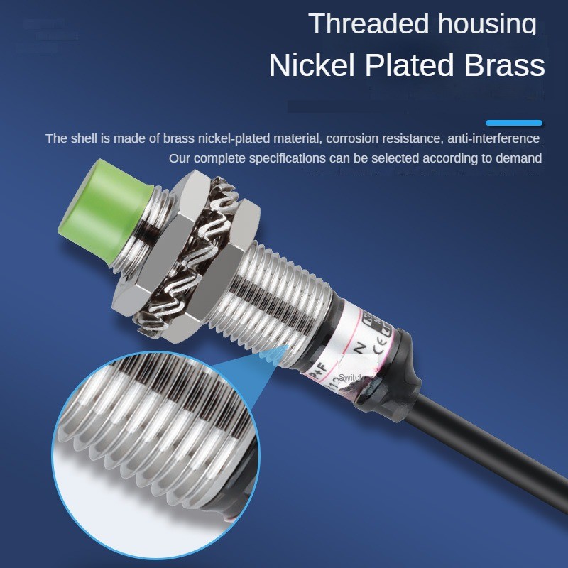 Metal Counting Sensor 4MM with Wire Sensor Inductive Type Proximity ...