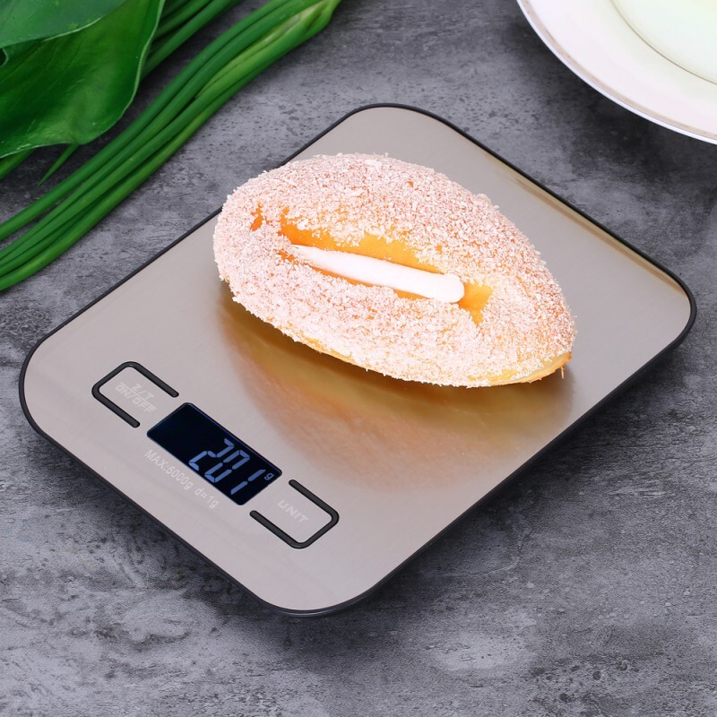 Balance Scales Electronic Baking Food 5/10kg Steel Measuring Grams ...