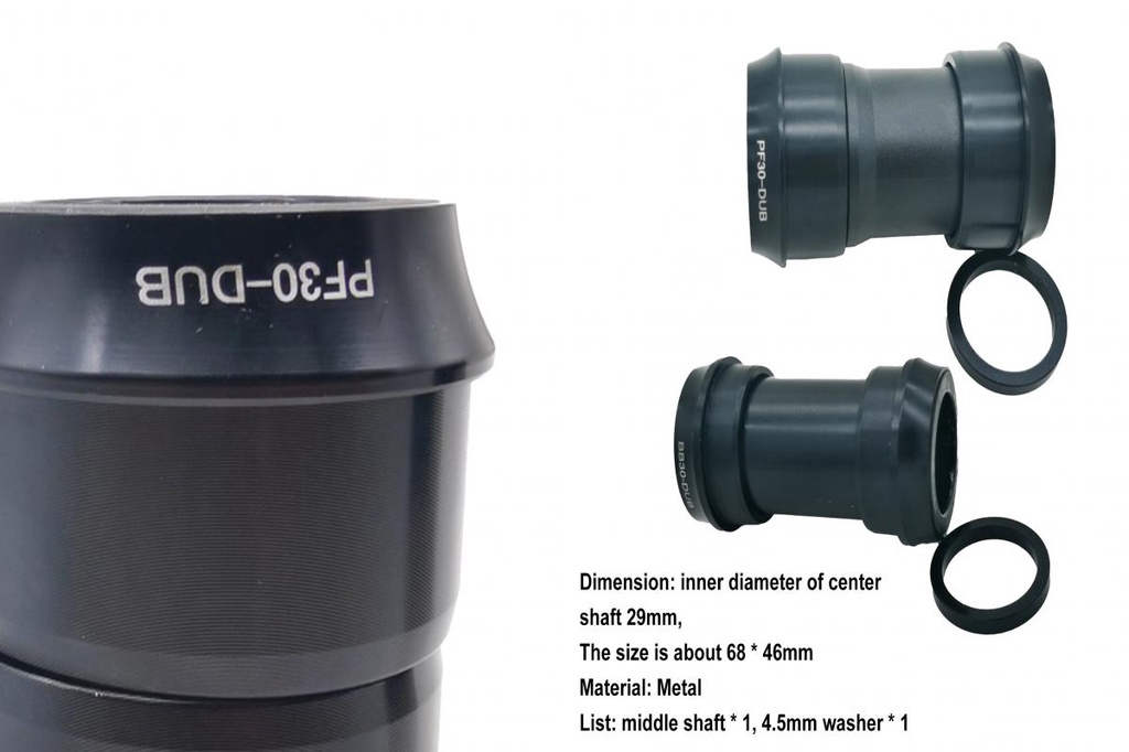 [KC] Bottom Bracket High Strength Smooth Metal Wearproof Pressfit ...