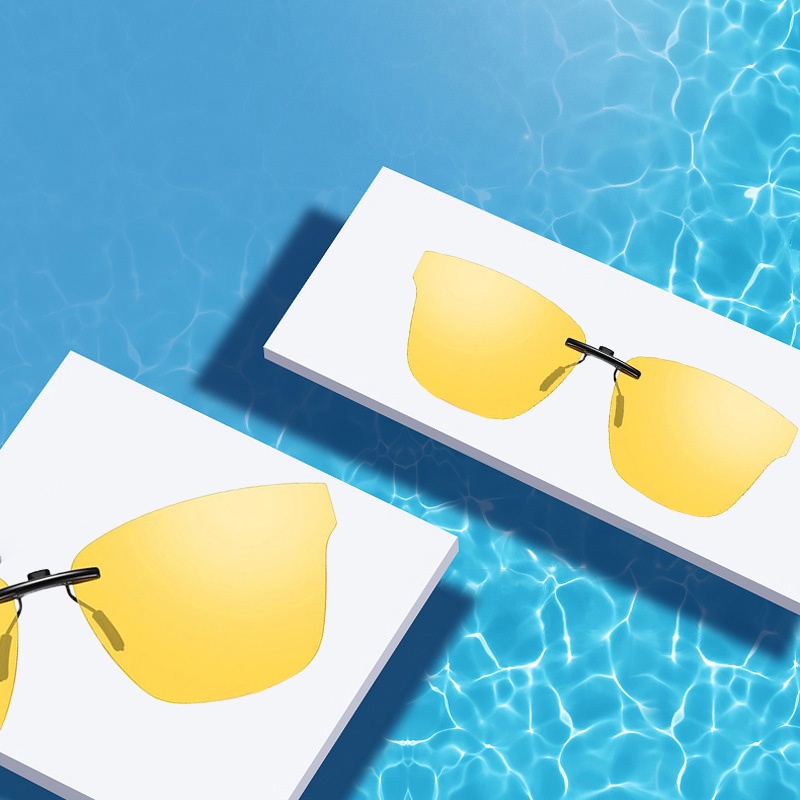 Butterfly Night Vision Glasses Polarized Yellow Lenses Clear Vision ...