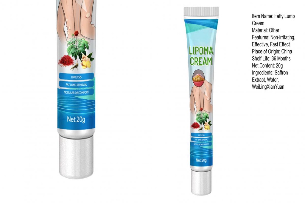 [SK] 20g Fatty Lump Cream Painless Unblocking Continuous Penetration ...