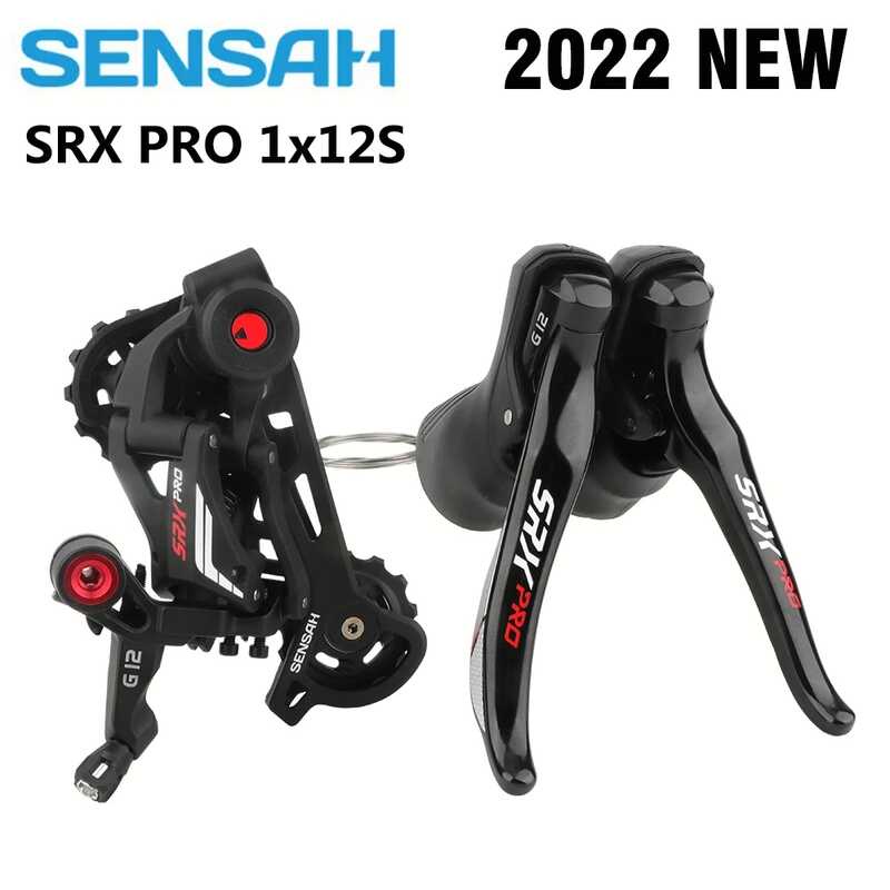 SENSAH SRX 1X12 Speed Road Bike Groupset R\L Shifter Rear Derailleurs 12V Gravel-Bikes Cyclo ...
