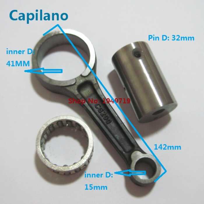 motorcycle CG200 LF200 crankshaft crank rod /connecting rod / conrod ...