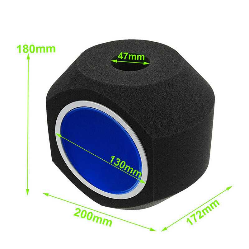 Acoustic Filter Professional Portable Microphone Foam Balls - Filter ...
