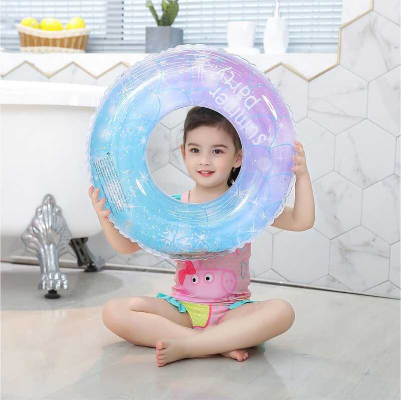 Rooxin Iatable Pool Float Baby Swimming Ring Infant Float Rubber Ring ...