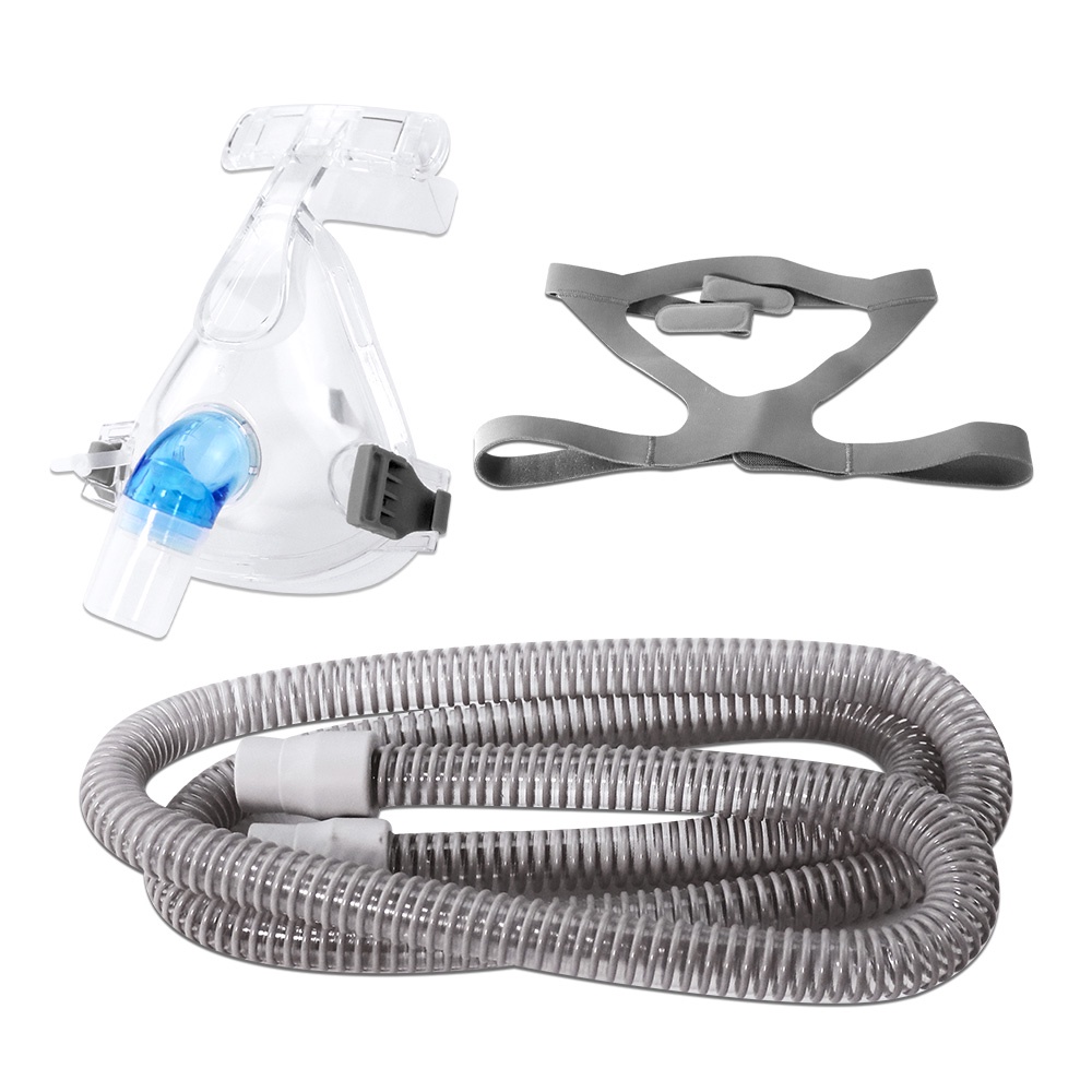 CPAP Full Face Mask Auto CPAP BiPAP Accessories Comfort Cover With ...