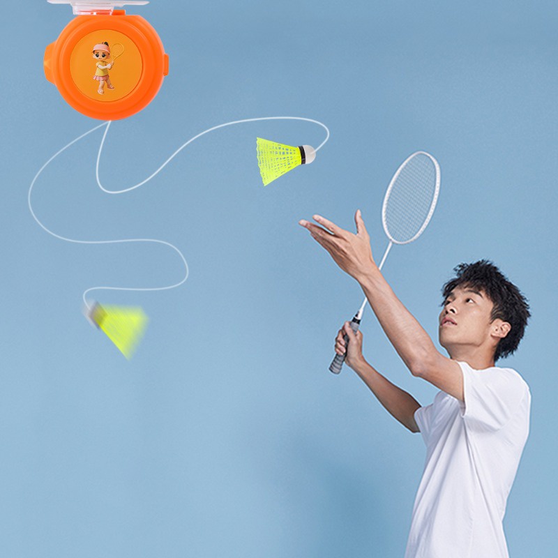 6-Ball Adjustable Resistance Level Shuttlecock Kit - Badminton Single ...