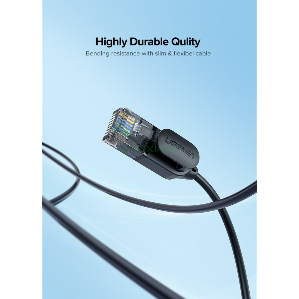 UGREEN Ethernet Cable Cat 6 A 10Gbps Network Cable 4 Twisted Pair Patch ...