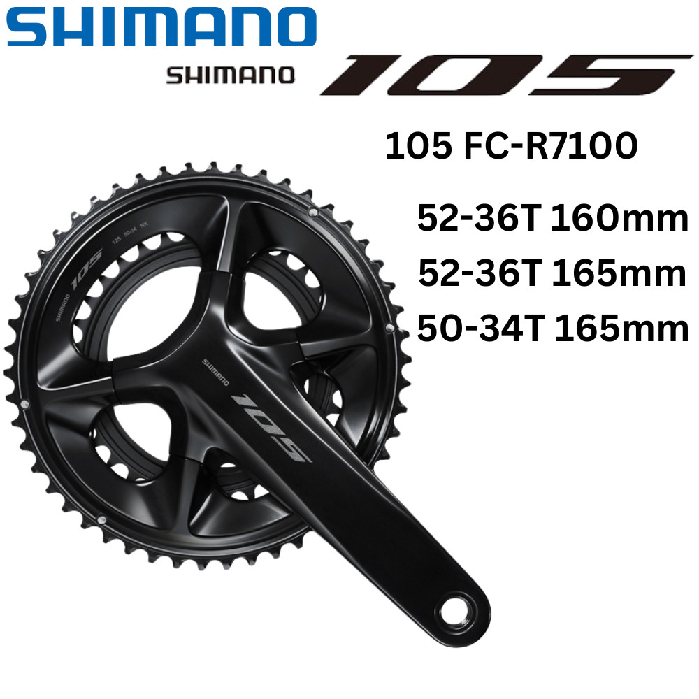 Shimano 105 R7000 Crankset 165mm 160mm 12s R7000 52-36T 50-34T | Shopee ...