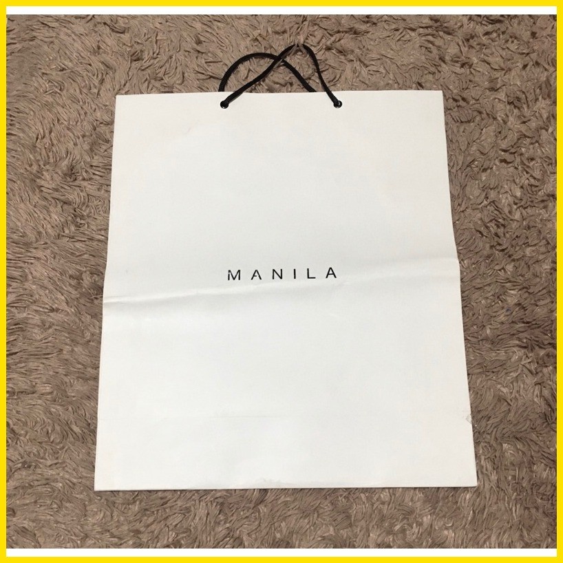 100% Original USEDJordan Manila Paper Bag (Message us before placing an ...