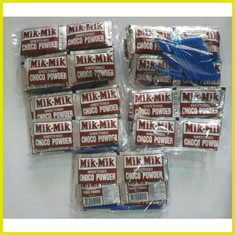 § ☪ ☽ 5 Pack Mik-Mik Sweetened Choco Powder (Mikmik) | Shopee Philippines