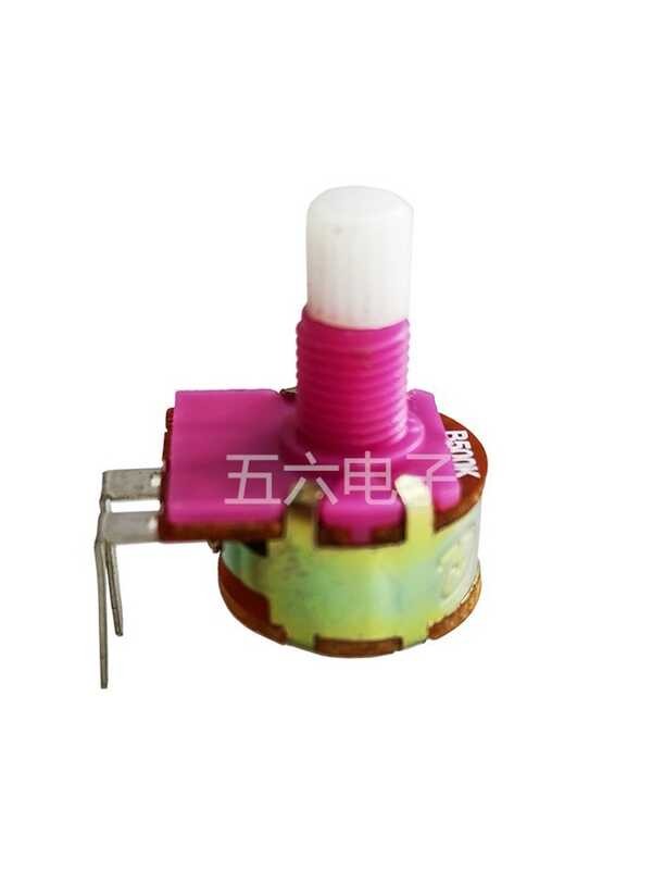 500K potentiometer with switch 500K Ω T plastic shaft rotary carbon ...
