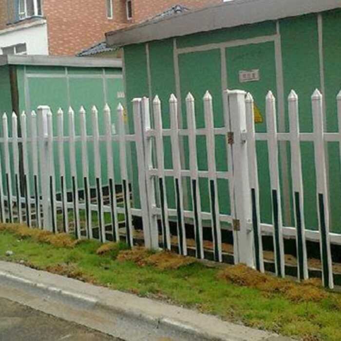 PVC lawn power transformer isolation fence, school kindergarten ...
