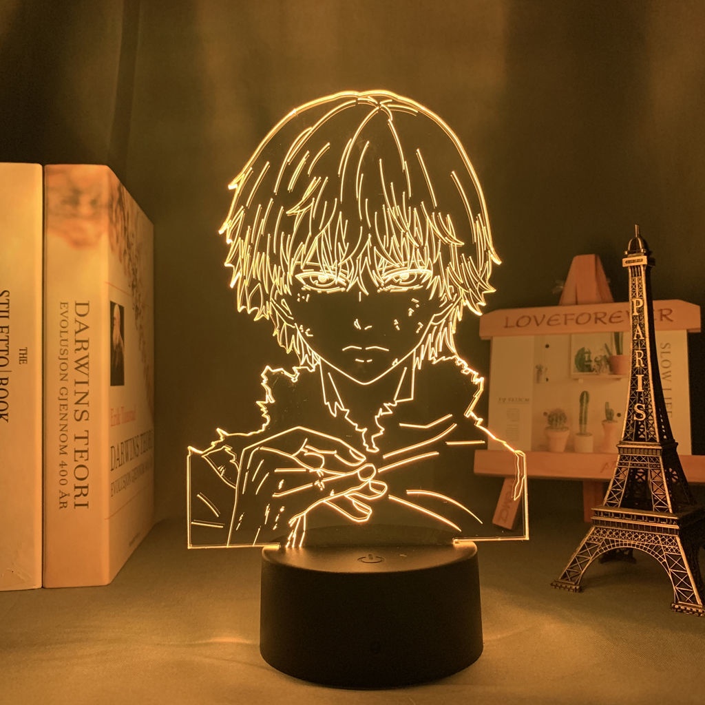 Tokyo Ghoul Night Light Kaneki Ken Figure Colors Changing Table Lamp ...
