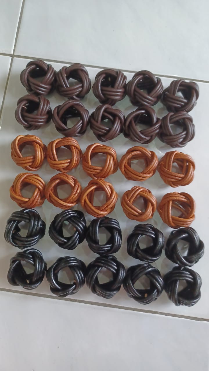 Gilwell Woodbadge Wood Badge Woggle Leather Scout Pengakap | Shopee ...