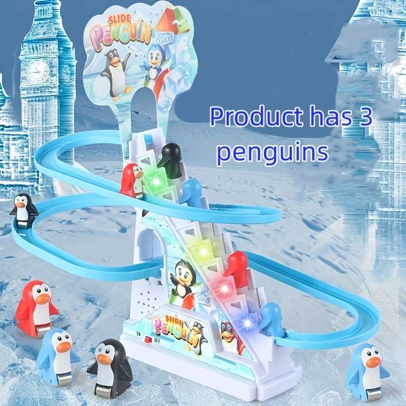 Educational Children, Climbing Stairs, Toys For Penguin Railcars (Ang ...