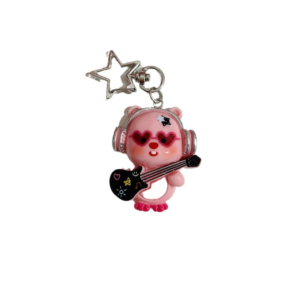 LOOPY Keychain Stars Cool Electronic Music Ever-changing Beaver Loppy ...