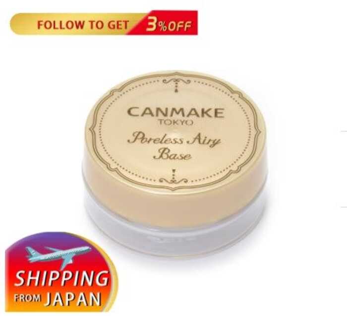 100% Orihinal CANMAKE Poreless Airy Base Pure White Spf10 Pa+ Makeup ...
