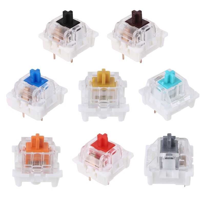 Outemu Switches Mechanical Keyboard DIY 3Pin RGB Gaming Switches Linear ...