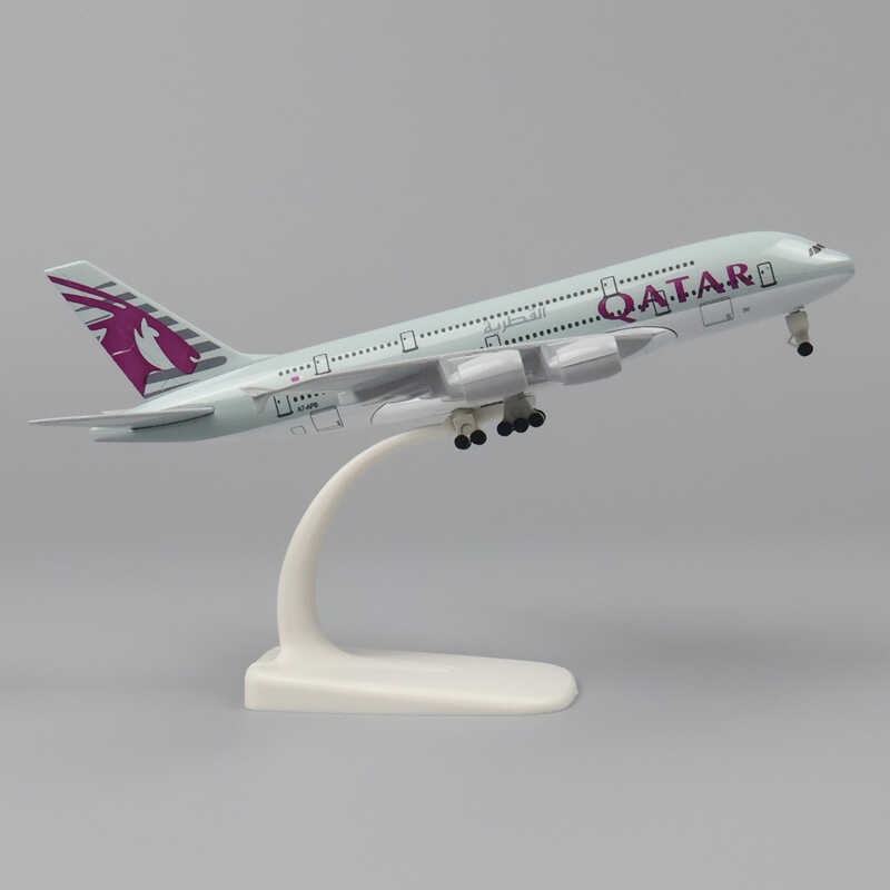 Metal Aircraft Airliner Model 20Cm 1:400 R A380 Metal Replica Alloy ...