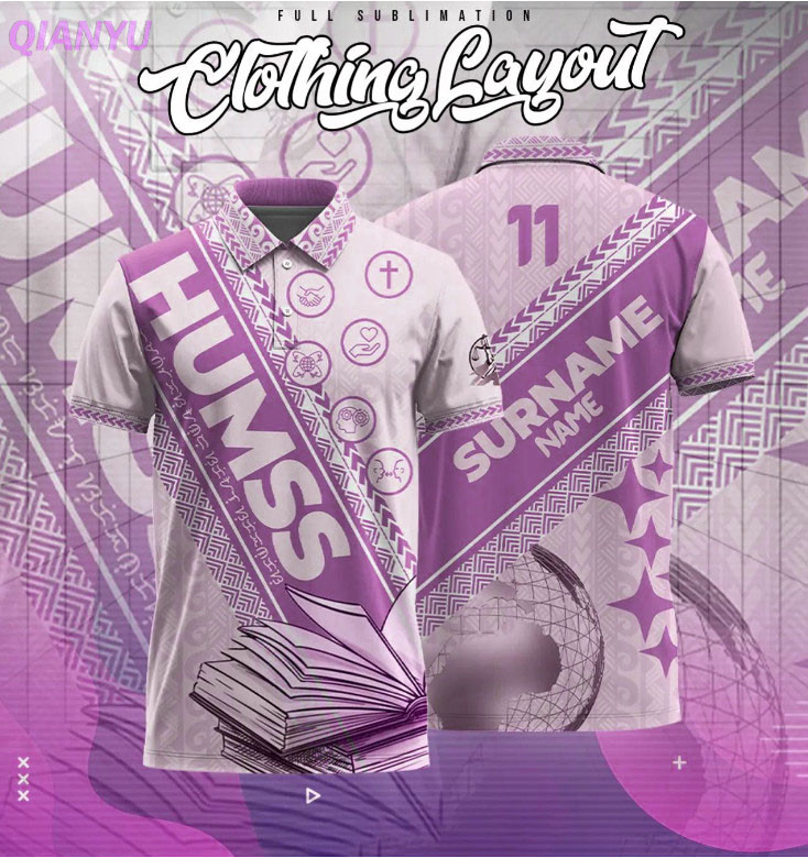 [FREE CUSTOME]2024 HUMSS SUBLIMATION UNIFORM POLOshirt for men women ...