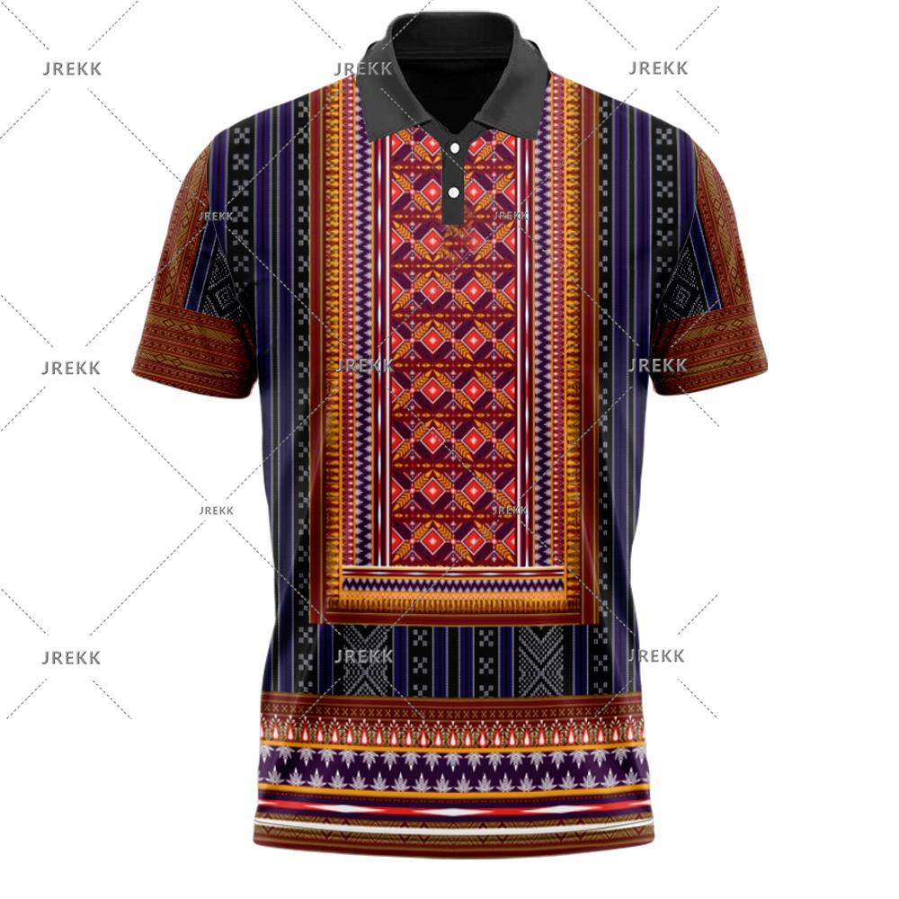 asean inspired ethnic attire barong agalog batik polo for men ...