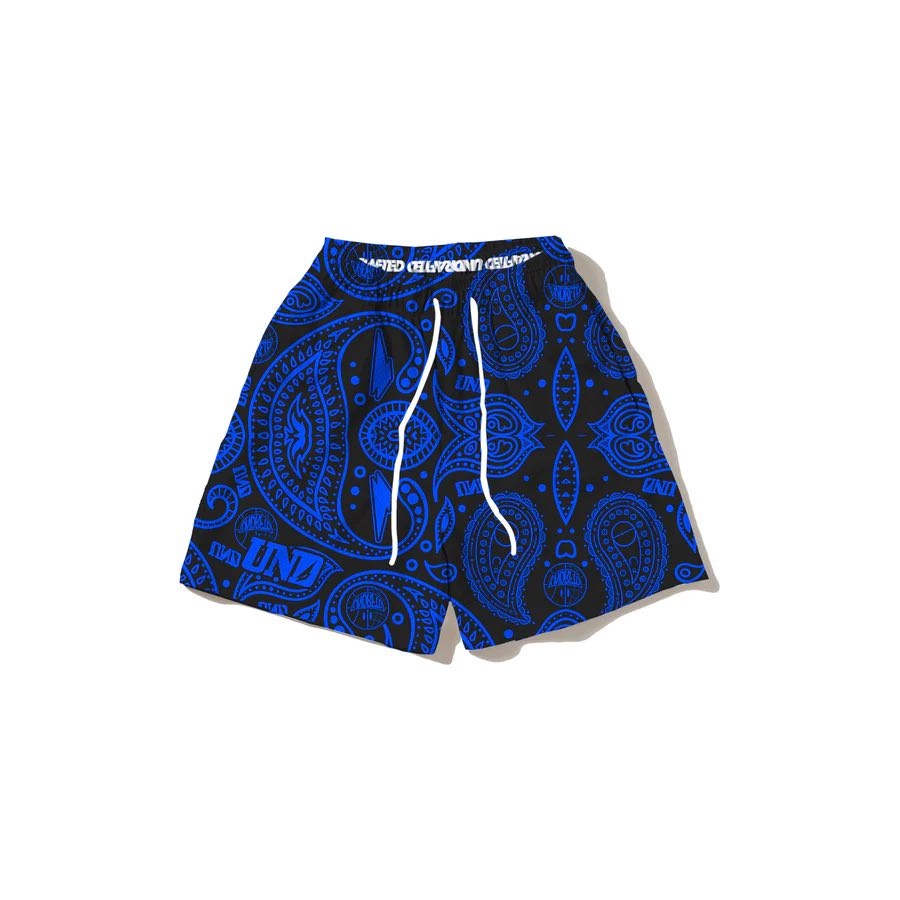 ALL LOCAL BRAND - Undrafted "BDN LOGO BLUES" Mesh Men Short (Blue ...