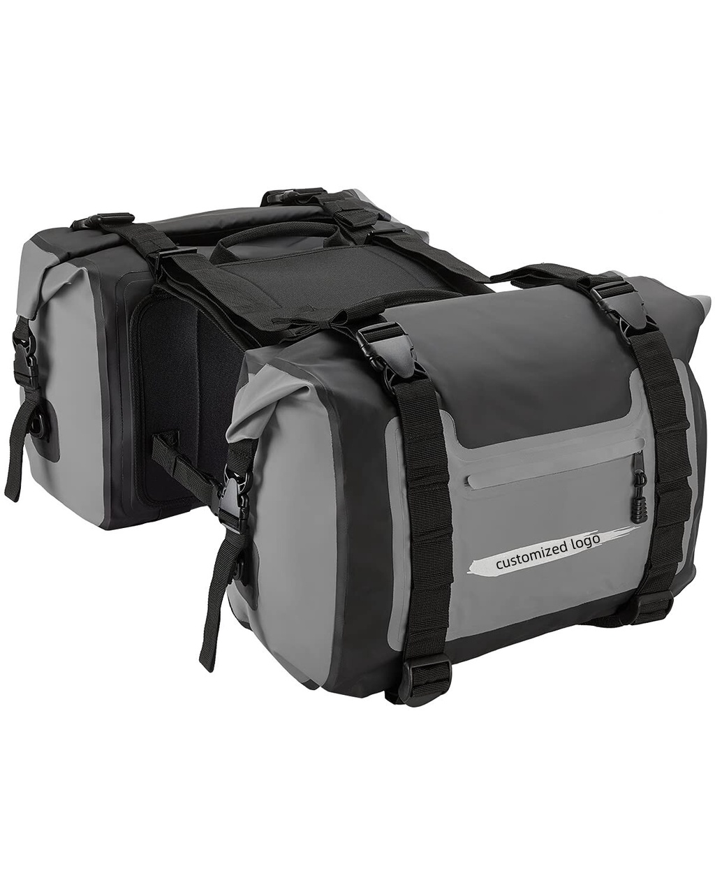 Saddlebags Lage Waterproof - Side Bags for Motorcycle Travel, 50L ...