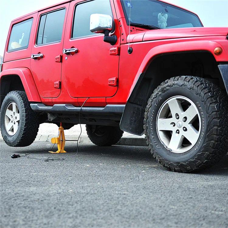 Electric Portable Lift Car Jack Lifting Kit 12V Car Jacks Set ...