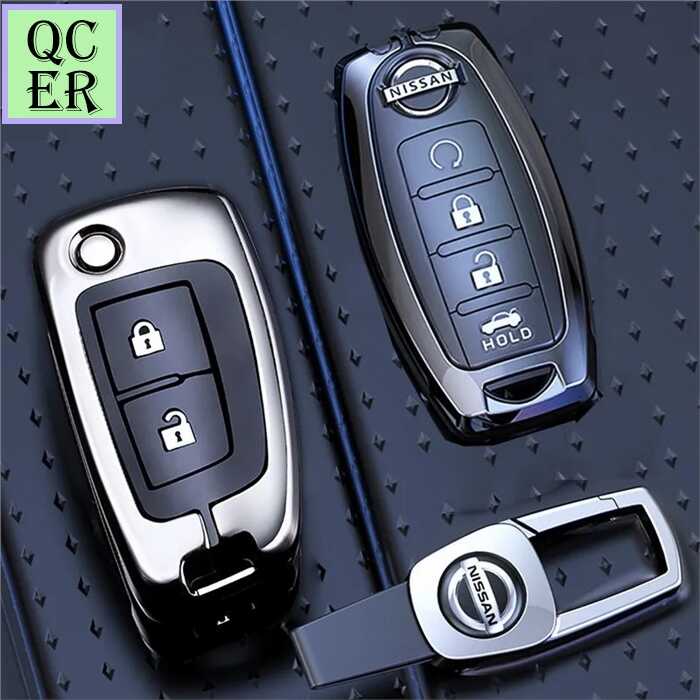 QC Er [Unk] Nissan Zinc Alloy Key Case Car Remote Key Holder For Terra ...
