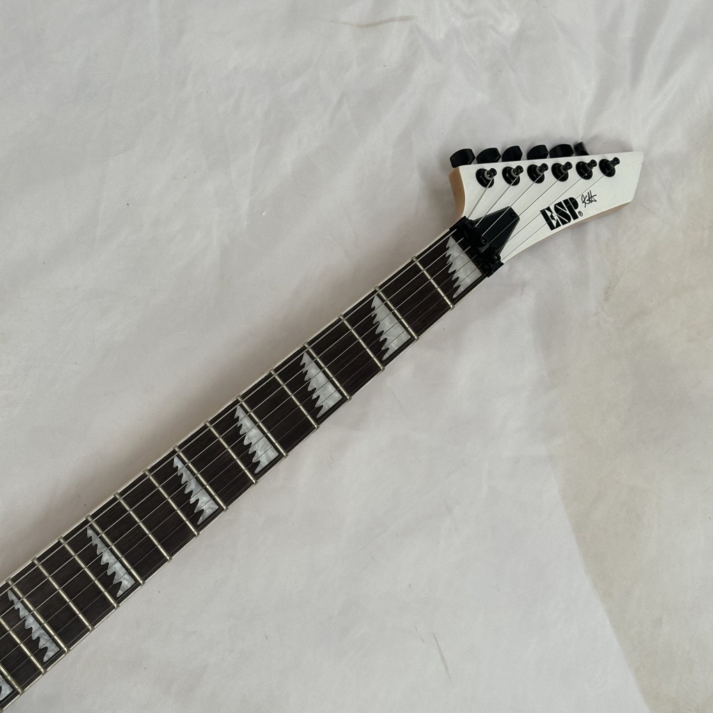 ESP Flying V Electric Guitar 6 String Tremolo Vibrato Bridge Skulls ...