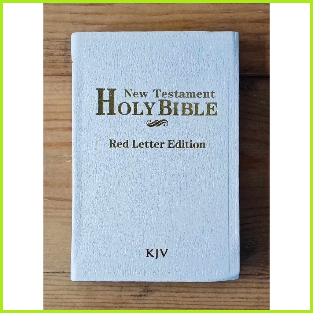 ☪ MINI NEW TESTAMENT HOLY BIBLE KJV ( Pre-loved ) | Shopee Philippines