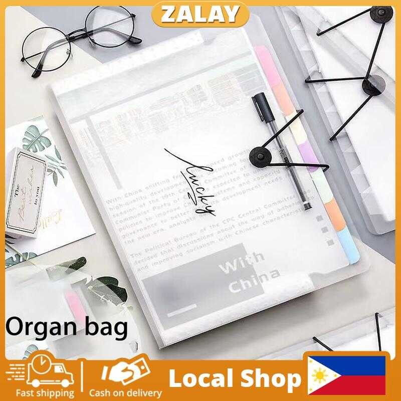 Multi-Layer Expansion Portfolio Paper Organizer A4 Expandable Envelop ...