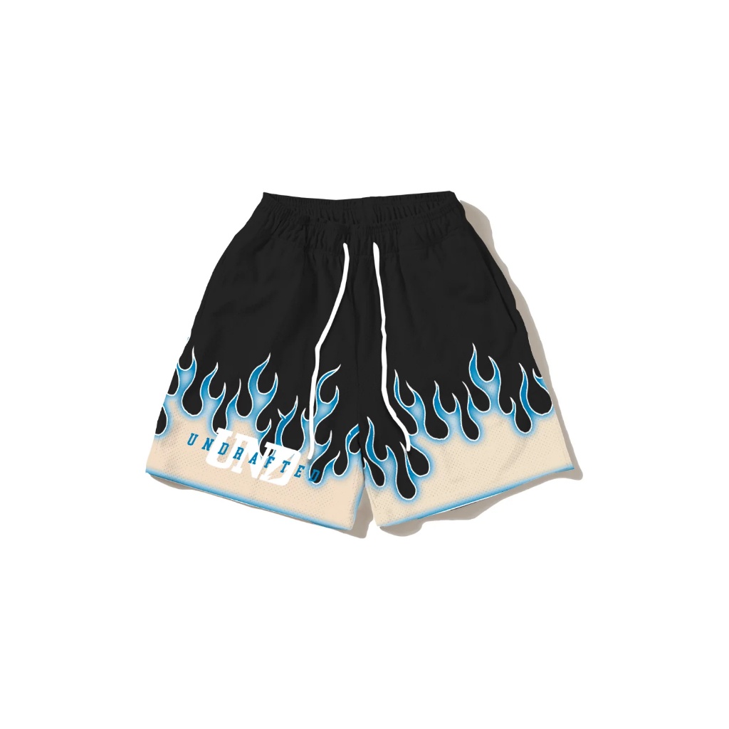 UNDRAFTED SHORT : FLAMES : BANDANA V3 SKY : ELEMENTAL MESH : BESH MESH ...